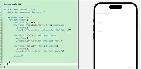 swiftui中textfield和texteditor的使用 swiftui textfield csdn博客