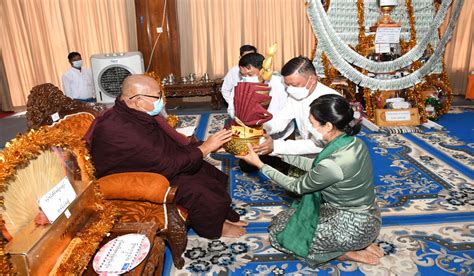 ရန်ကုန်တိုင်းစစ်ဌာနချုပ်၏ ၃၃ ကြိမ်မြောက် မိသားစု စုပေါင်းမဟာဘုံကထိန် သင်္ကန်း ဆက်ကပ်လှူဒါန်းပွဲ