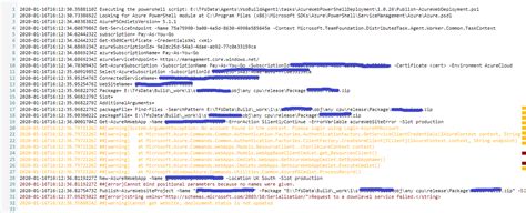 Getting Error Request To A Downlevel Service Failed When Deploying To Azure Stack Overflow