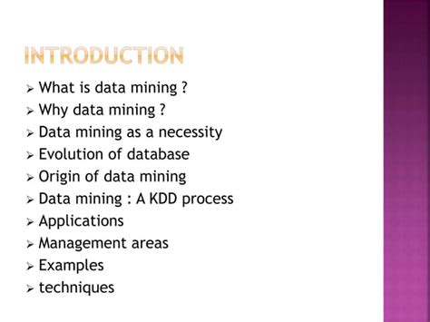 Information Technology Data Mining Ppt