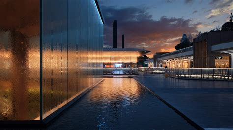 Sybarite Tops Submerged Mall With James Corner Field Operations Designed Park