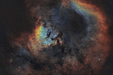Question Mark Nebula Rastrophotography