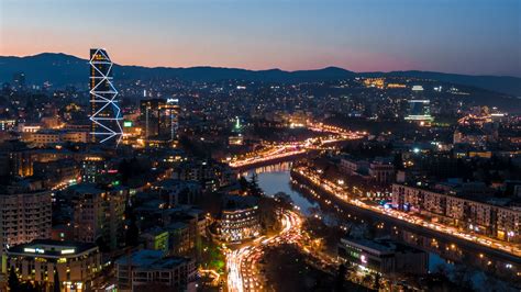 როგორი იყო თბილისი რამდენიმე კვირის წინ ერთი საღამო დედაქალაქში თებერვალი 2020 At