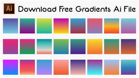Download Free Best 25 Gradients For Illustrator Ai File Freedez Studio Youtube Download Free Best 25 Gradients For Illustrator Ai File Freedez Studio Youtube