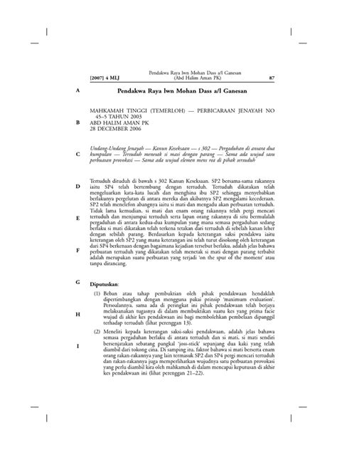 Pendakwa Raya Lwn Mohan Dass Al Ganesan 2 Pdf