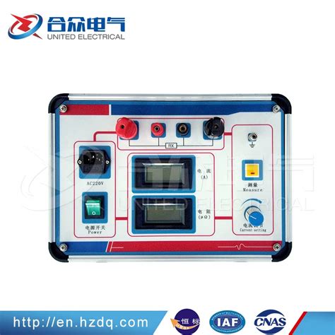 Contact Resistance Micro Ohm Meter Loop Resistance Tester China High Voltage Switch Tester And
