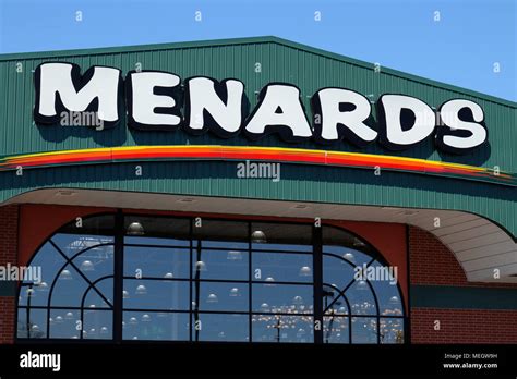 Tipp City Circa April 2018 Menards Home Improvement Store Menards