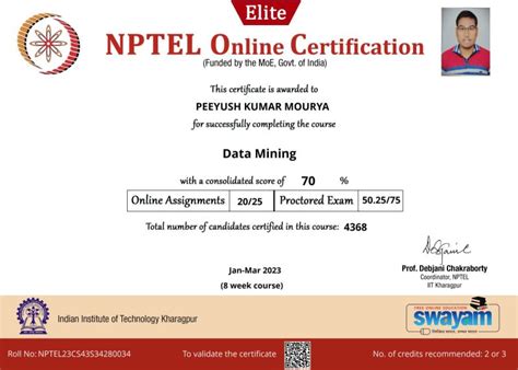 Nptel Nptel Achievementunlocked Dataminingcertification Continuouslearning Nptel