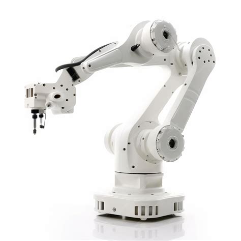 Premium Ai Image Axis Robot Arm White