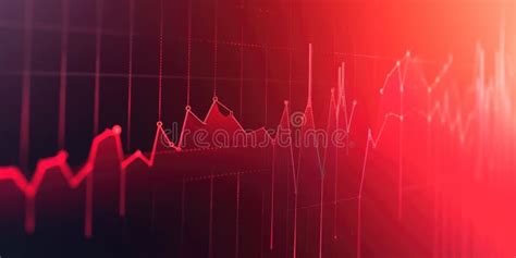 Abstract Financial Data Graph Overlay Stock Illustration Illustration