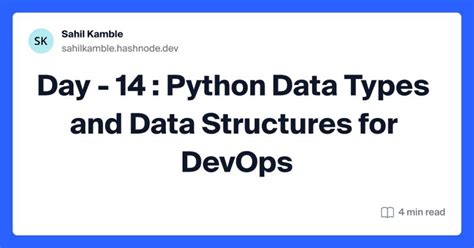 Sahil Kamble On Linkedin Day 14 Python Data Types And Data