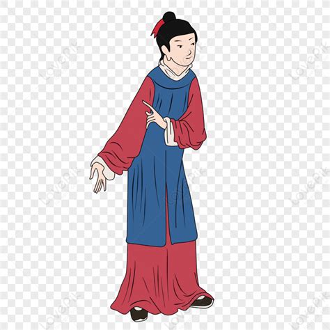 Ancient Chinese People Clipart