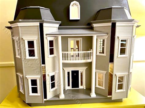 Vintage Foxhall Manor Dollhouse Foxhall Dollhouse Kit Mjd Dh013 Us