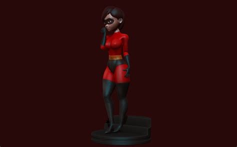 3d File Elastigirl Helen Parr The Incredibles 3d Print Figurine