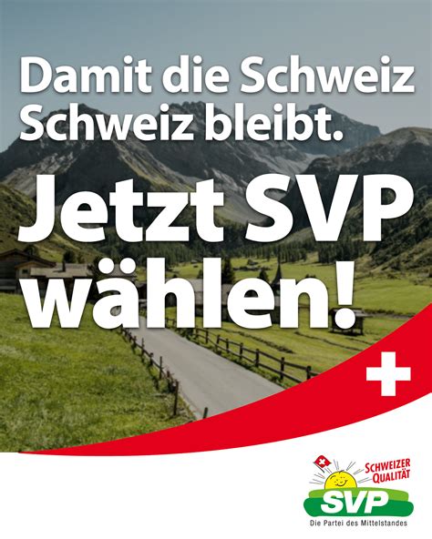 SVP Schweiz - Rückblick Wahlen23