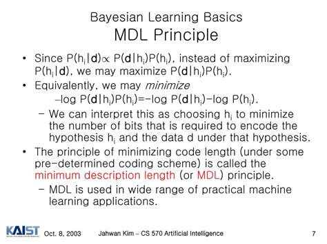 Ppt Cs 570 Artificial Intelligence Chapter 20 Bayesian Learning