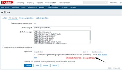 Zabbix40 动作 邮件告警zabbix邮件告警 Csdn博客