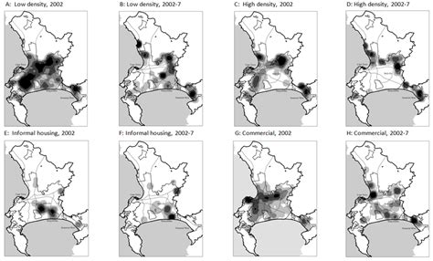 Spatial Development Patterns In Cape Town 2002 2007 Download Scientific Diagram