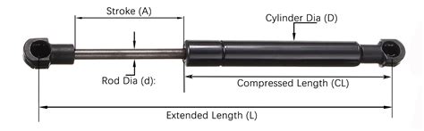Master Lift Gas Strut Gastac Gas Spring
