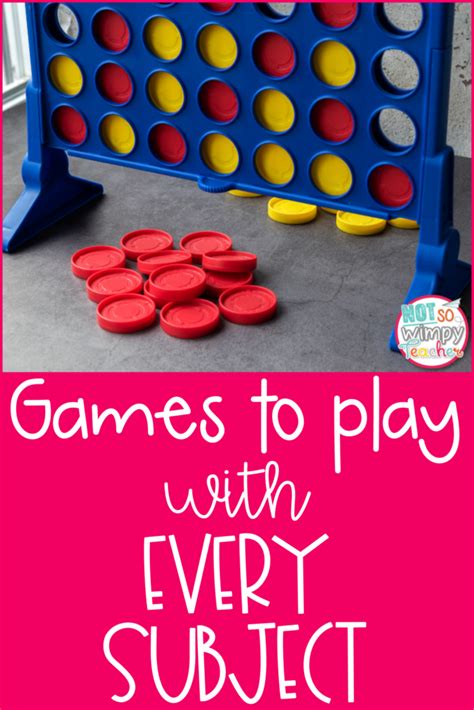 3 Simple Classroom Games That Work With Any Subject Not So Wimpy Teacher