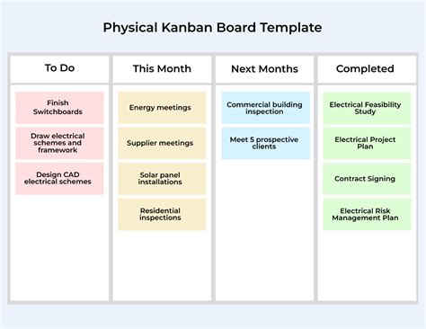 Free Kanban Templates And Examples Edit Online And Download