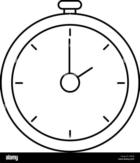 Chronometer Timer Isolated Icon Stock Vector Image And Art Alamy