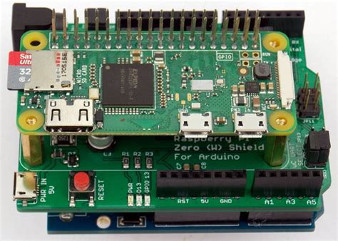 Raspberry Pi Zero W Shield For Arduino Open Electronics Open