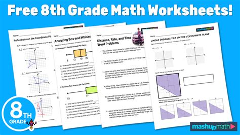 Free Printable Worksheets Grade 8 Math Download Free Printable