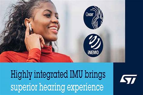 St Sensor Saves Space And Power In Hearables And Headsets