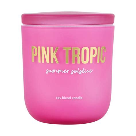 Pink Tropic Summer Solstice Soy Blend Fragrant Candle Anko Target