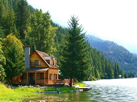 The Lake House Wallpaper