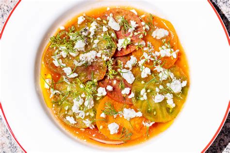 Starchefs Watermelon Carpaccio Chef Douglas Rankin Of Bar Restaurant