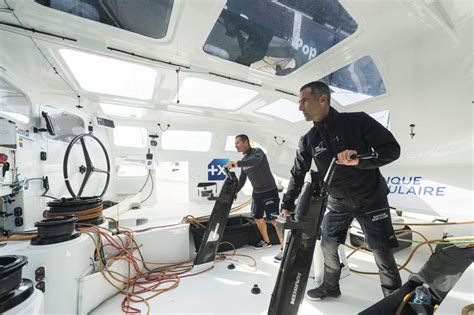 Transat Jacques Vabre Armel Le Cléach Et Sébastien Josse En Tête