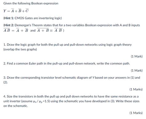 Given The Following Boolean Expression Y Abc