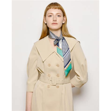 닥스 네이버 단독 닥스 네이비 패턴 실크 스카프 Dcsc3e966n3 위시버킷