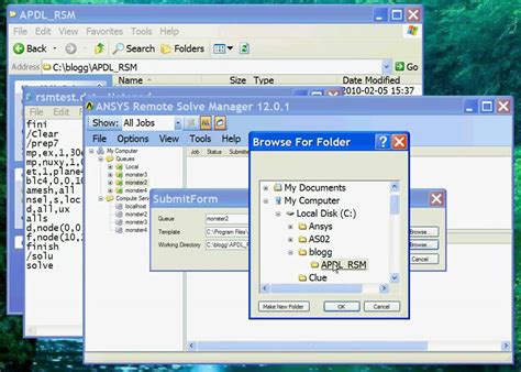 Ansys Tutorial Apdl And Remote Solve Manager Youtube