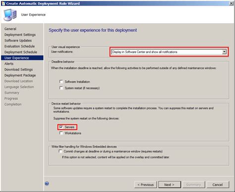 Sccm 2012 Deploy Windows Updates Using Automatic Deployment Rules