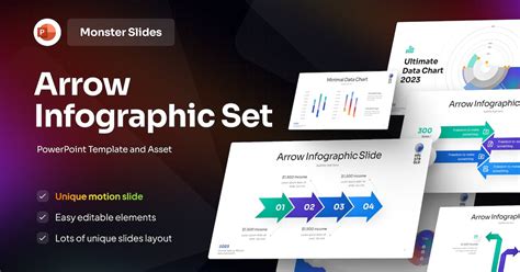 Arrow Infographic Set Powerpoint Template Presentation Templates Envato Elements