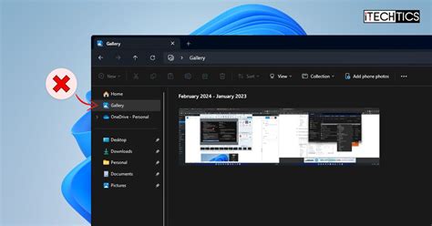 Technize On Linkedin How To Remove The Gallery Folder From File