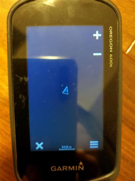 Garmin Oregon 600t Not Displaying Map And Track Issue Rgarmin