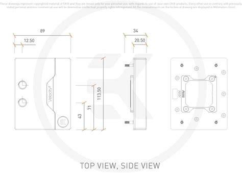Ekwb Ek Quantum Velocity2 D Rgb Cpu Water Block Amd Am5 Socket