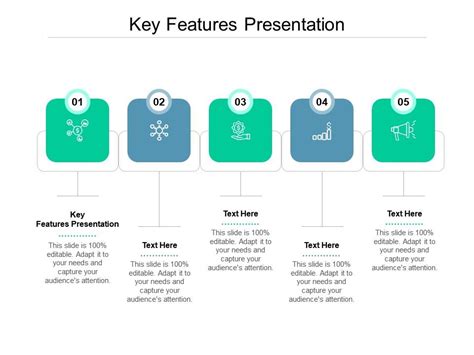 key features presentation ppt powerpoint presentation show aids cpb