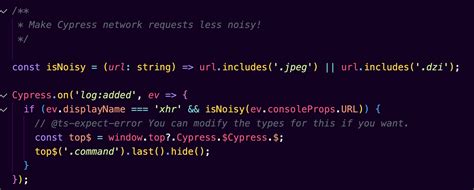 Hide Xhr Requests From The Command Log · Issue 7362 · Cypress Io