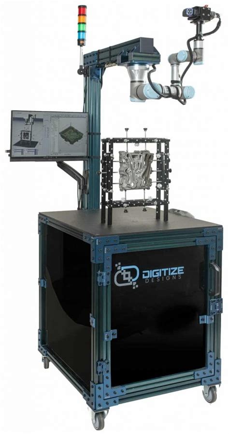 Digitize Designs Launch Automated Mobile 3d Scanning Inspection Workstation Metrology And