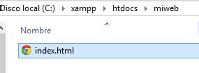 Nuestro Servidor Web Propio XAMPP