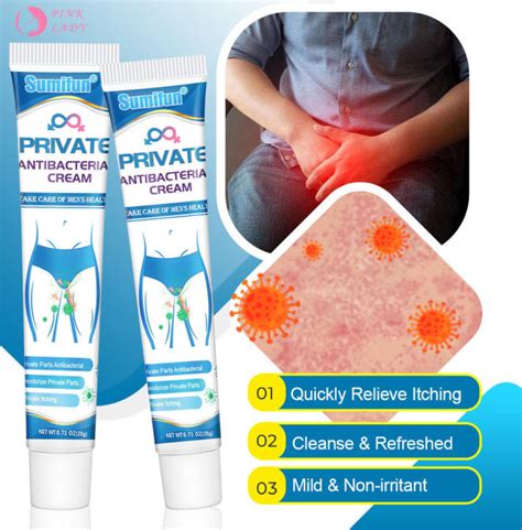 Private Bacterial Cream 20g Private Parts Antibacterial Ointment Anti Inflammatory Anti Itch