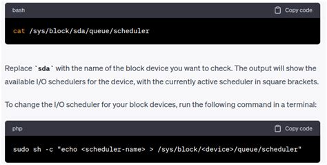 Choosing The Right Io Scheduler For Your Fedora Workstation Rpcode