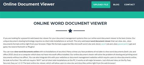 How To Open Word Document Without Microsoft Office In Windows 10