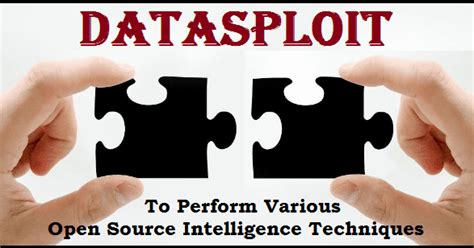datasploit a tool to perform various open source intelligence