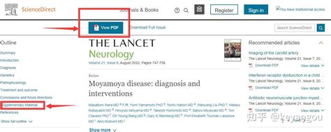 如何免费获得论文里的supplementary Material，sci Hub下载不了 知乎